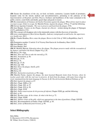 R. Villano - Plague in italian states xiv-xvii century | PDF