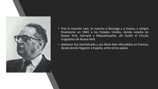 R. jakobson | PPTX