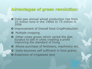 R.P Maurya Green Revolution | PPTX