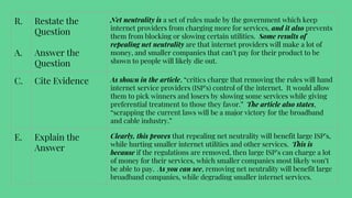 R.A.C.E. Constructed Response | PPT