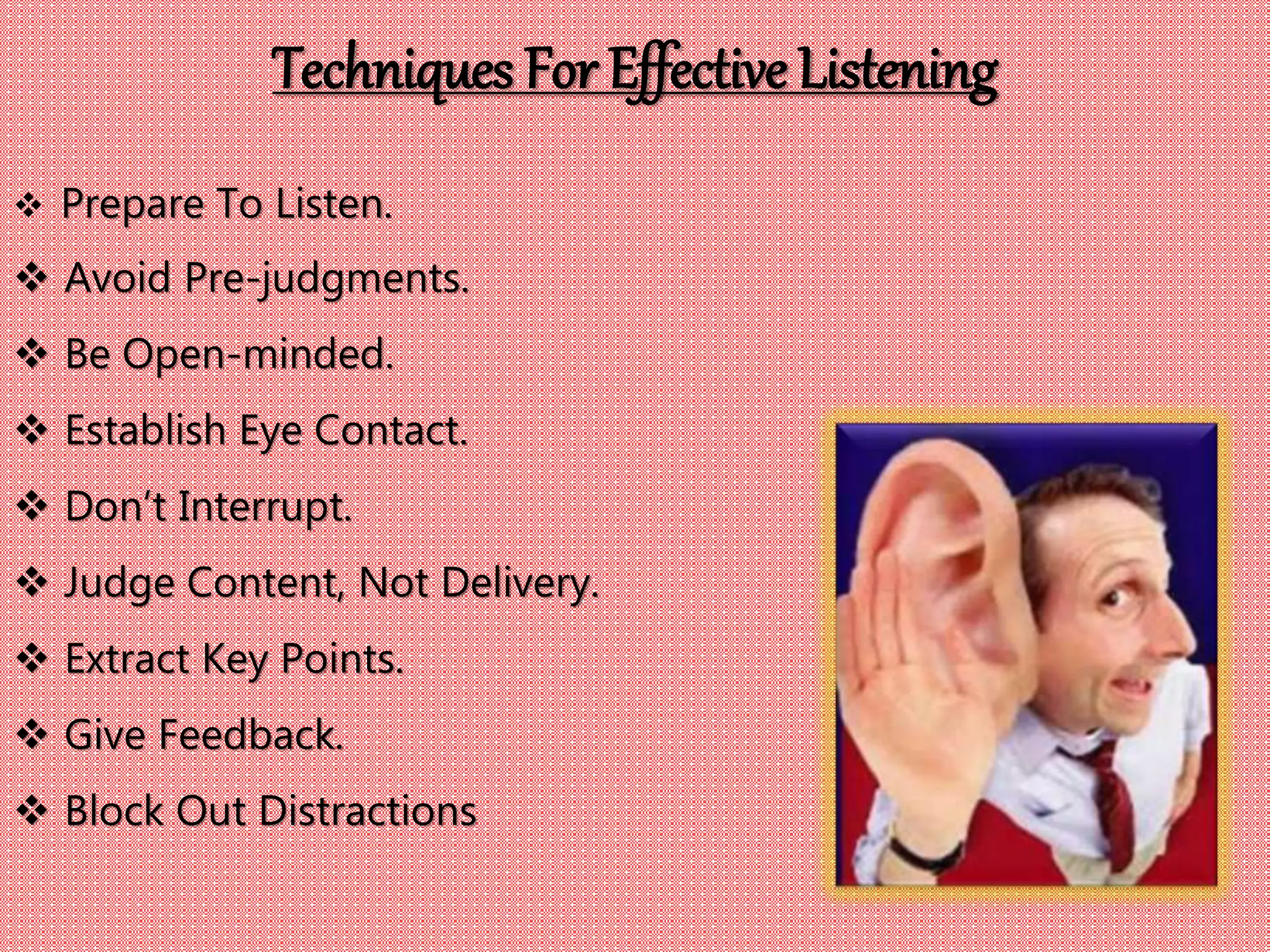 LISTENING AND SPEAKING SKILLS | PPTX