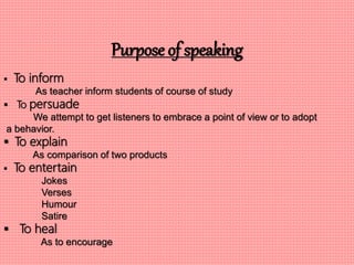 LISTENING AND SPEAKING SKILLS | PPTX