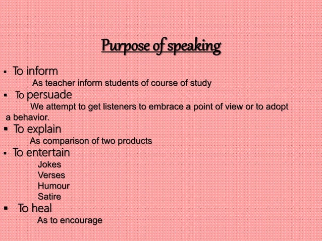LISTENING AND SPEAKING SKILLS | PPTX
