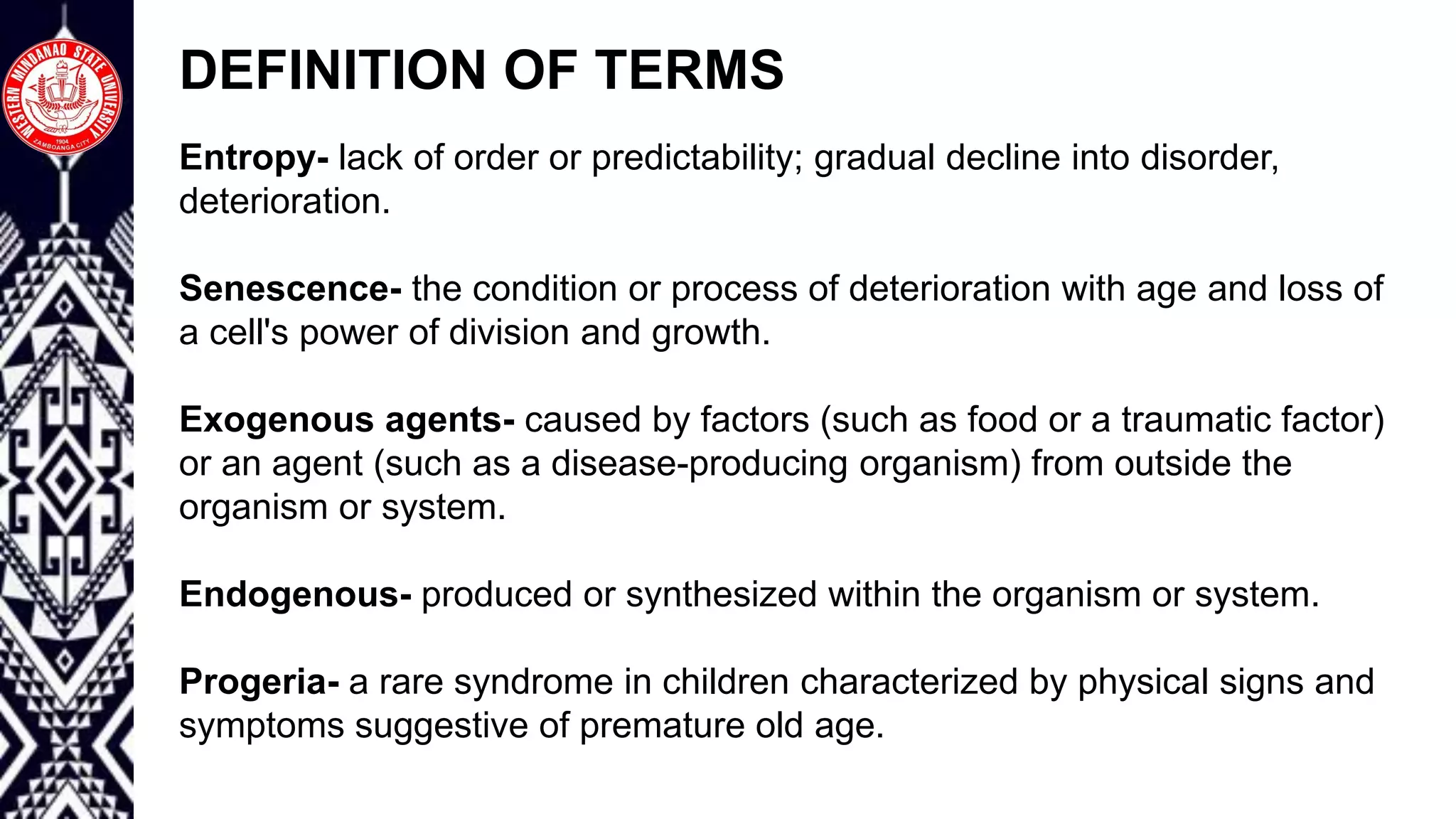Molecular basis of aging and longevity | PDF