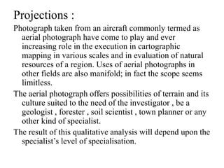 Geometry of Aerial photograph | PPTX