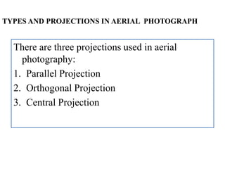 Geometry of Aerial photograph | PPTX