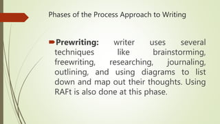 R.a.f.t writing | PPT