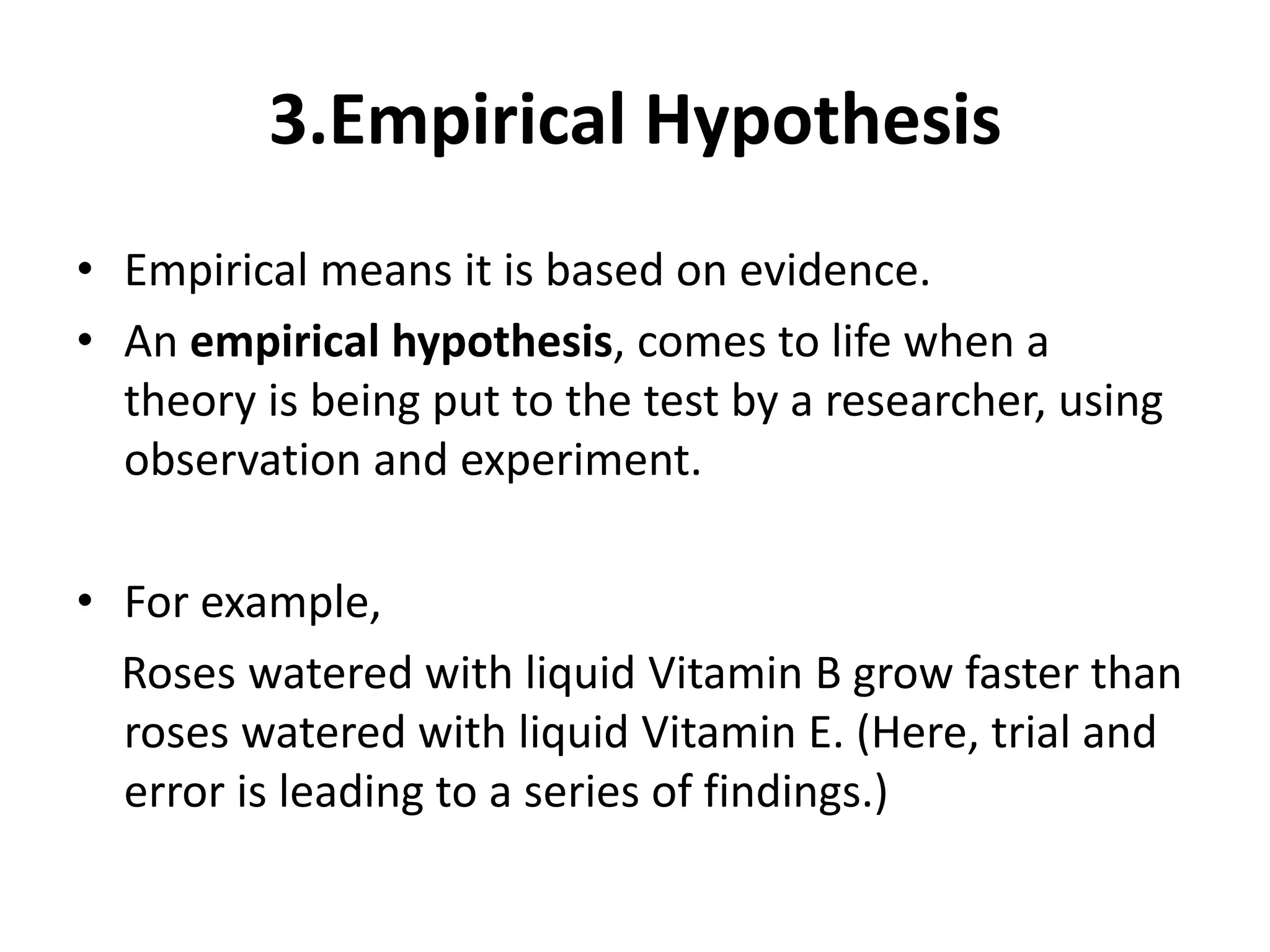 Variables & Research hypothesis | PPTX