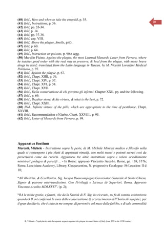 R. Villano-Plague in Italy-Historical, literary, medical, sociological ...