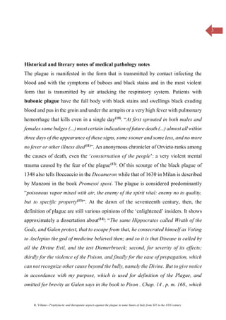 R. Villano-Plague in Italy-Historical, literary, medical, sociological ...