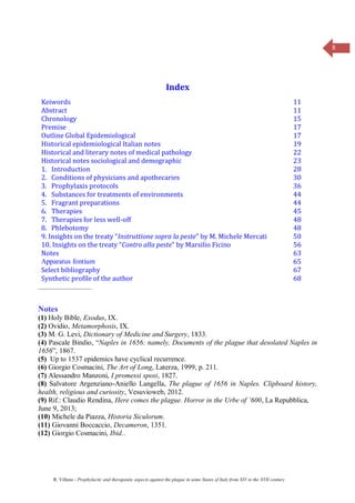 R. Villano-Plague in Italy-Historical, literary, medical, sociological ...
