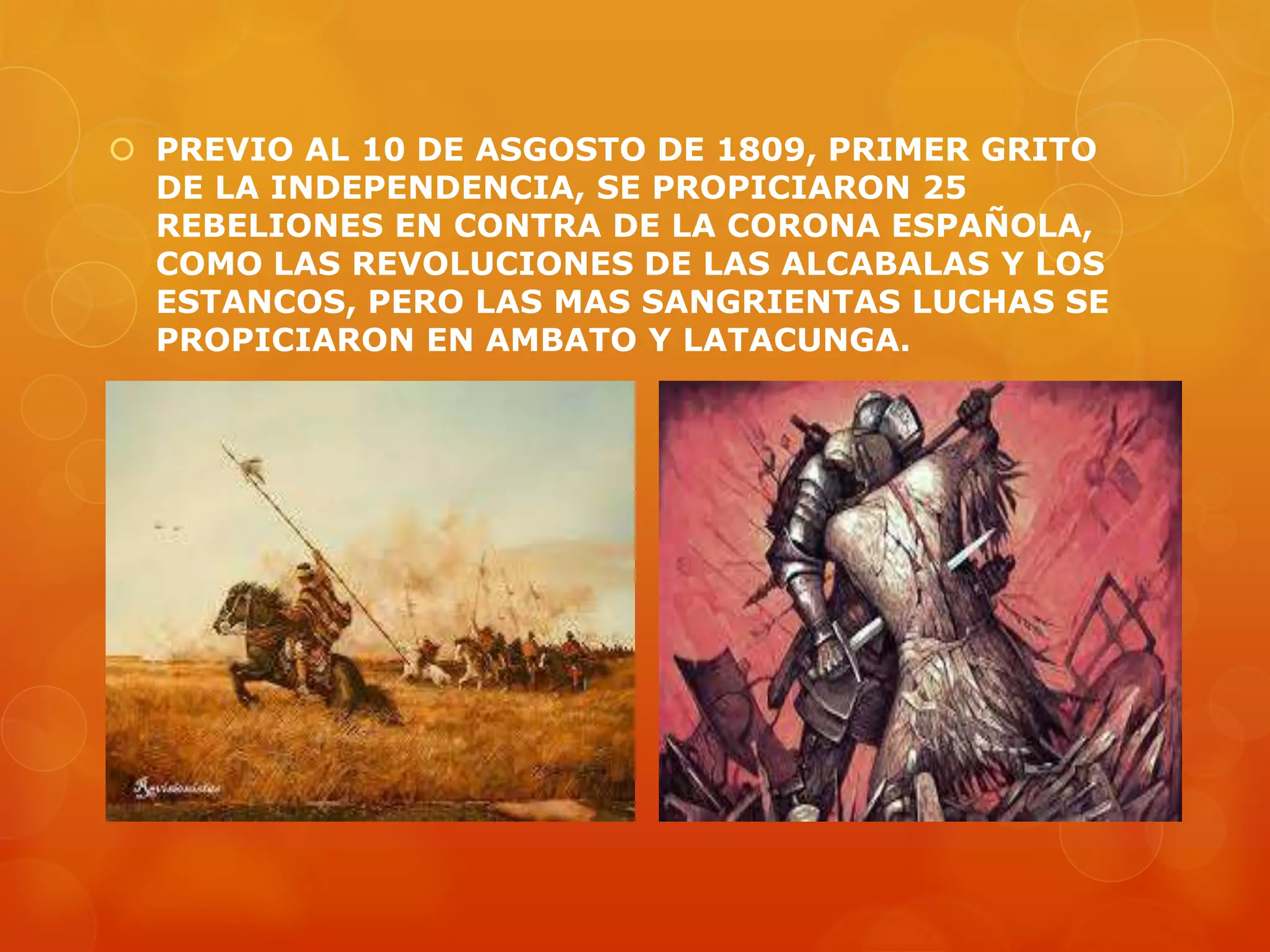 REBELIONES INDIGENAS CECILIO TADAY | PPT