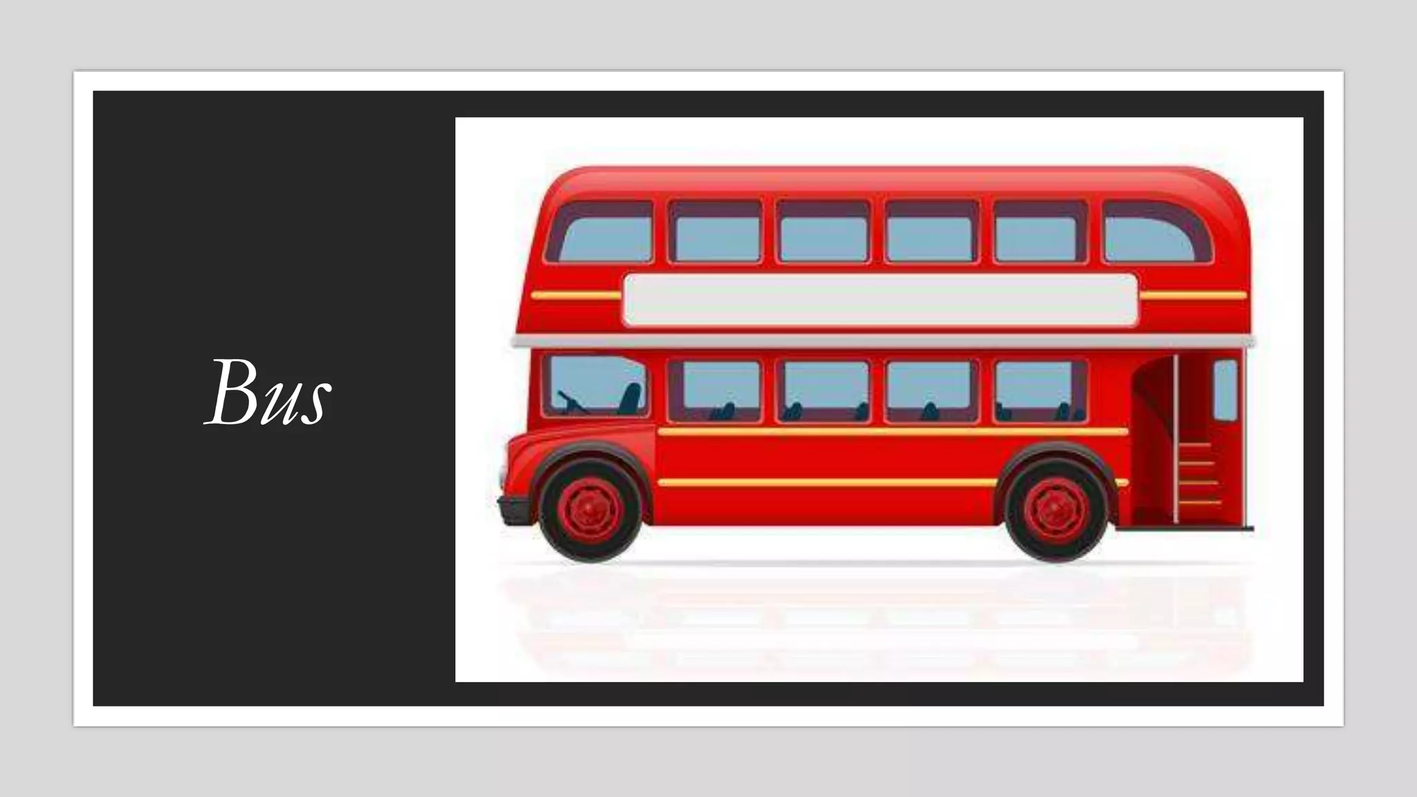 Road Transport Vehicles | PPTX