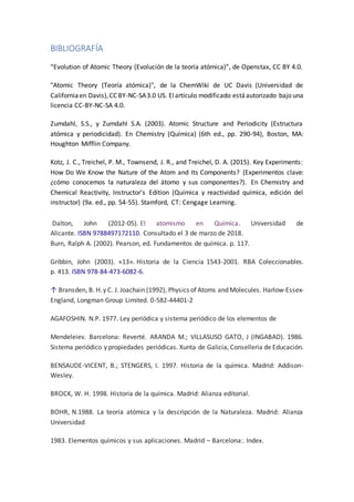 R.a. modelos atomicos | DOCX