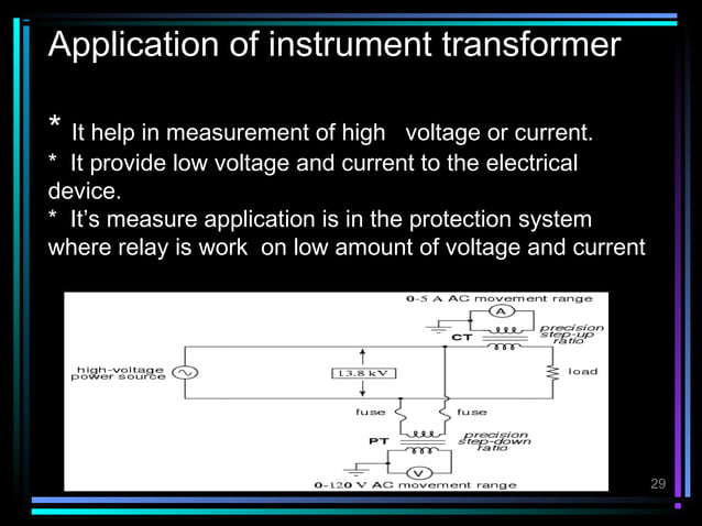 instrument transformer | PPT