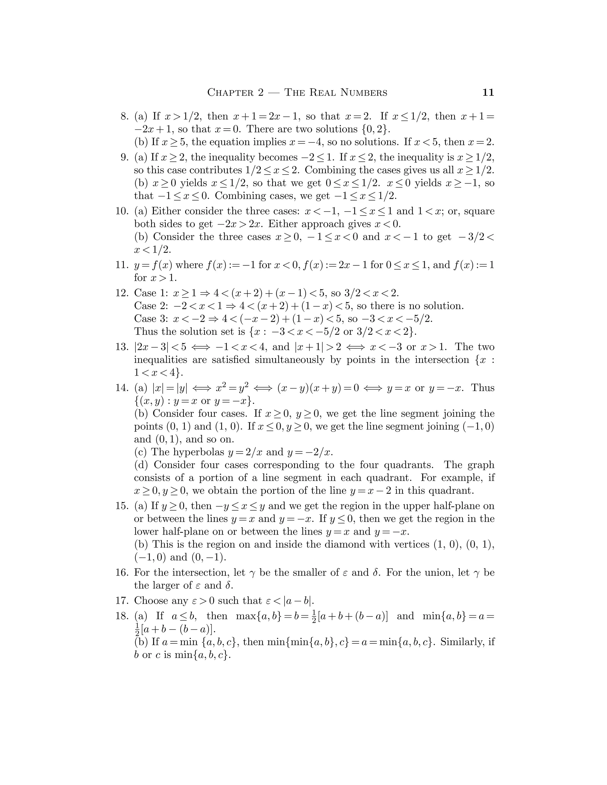 R. Bartle, D. Sherbert - Instructors Manual - Introduction to Real ...