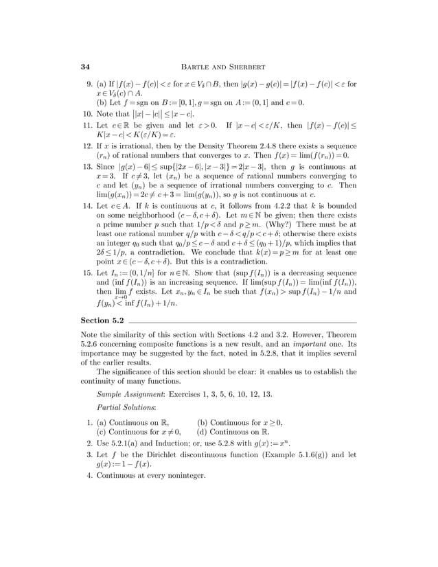 R. Bartle, D. Sherbert - Instructors Manual - Introduction to Real ...