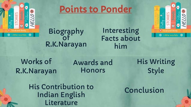R.K.Narayan.pptx | Astrology | Religion & Spirituality