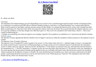 R. V Burns Case Brief | PPT
