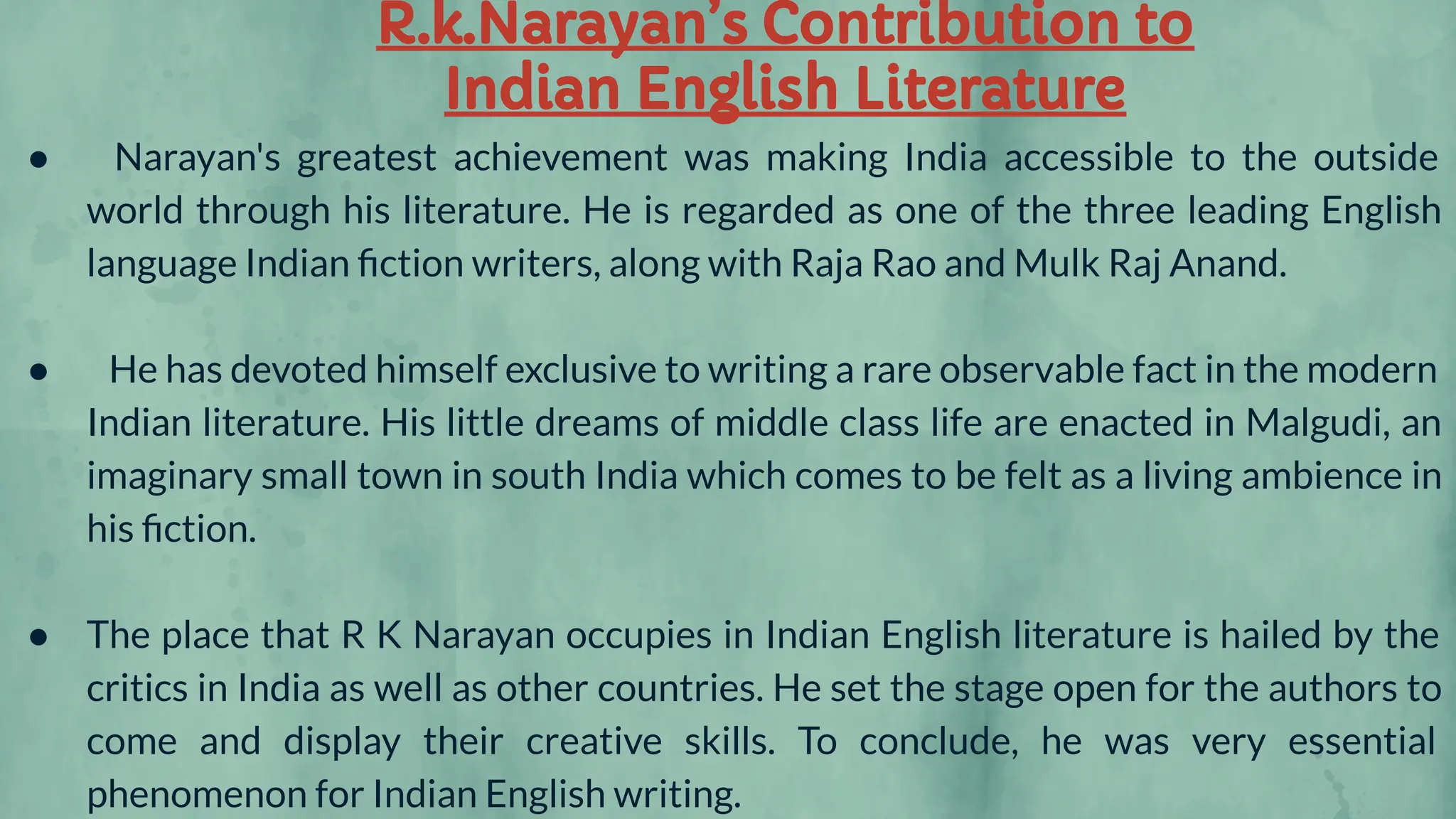 R.K.Narayan | PDF