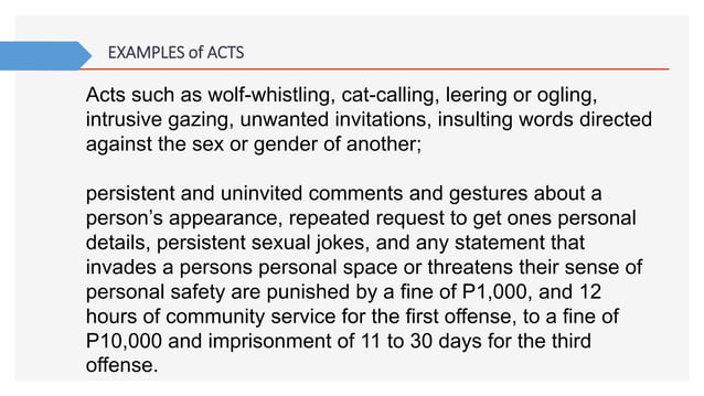 R.A 11313 SPACE ACT.pptx | Crime & Harmful Acts to Individuals, Society & Human Right Violations ...