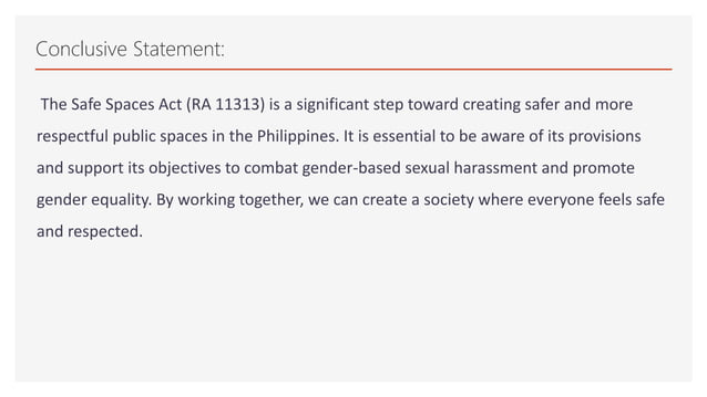 R.A 11313 SPACE ACT.pptx | Crime & Harmful Acts to Individuals, Society & Human Right Violations ...