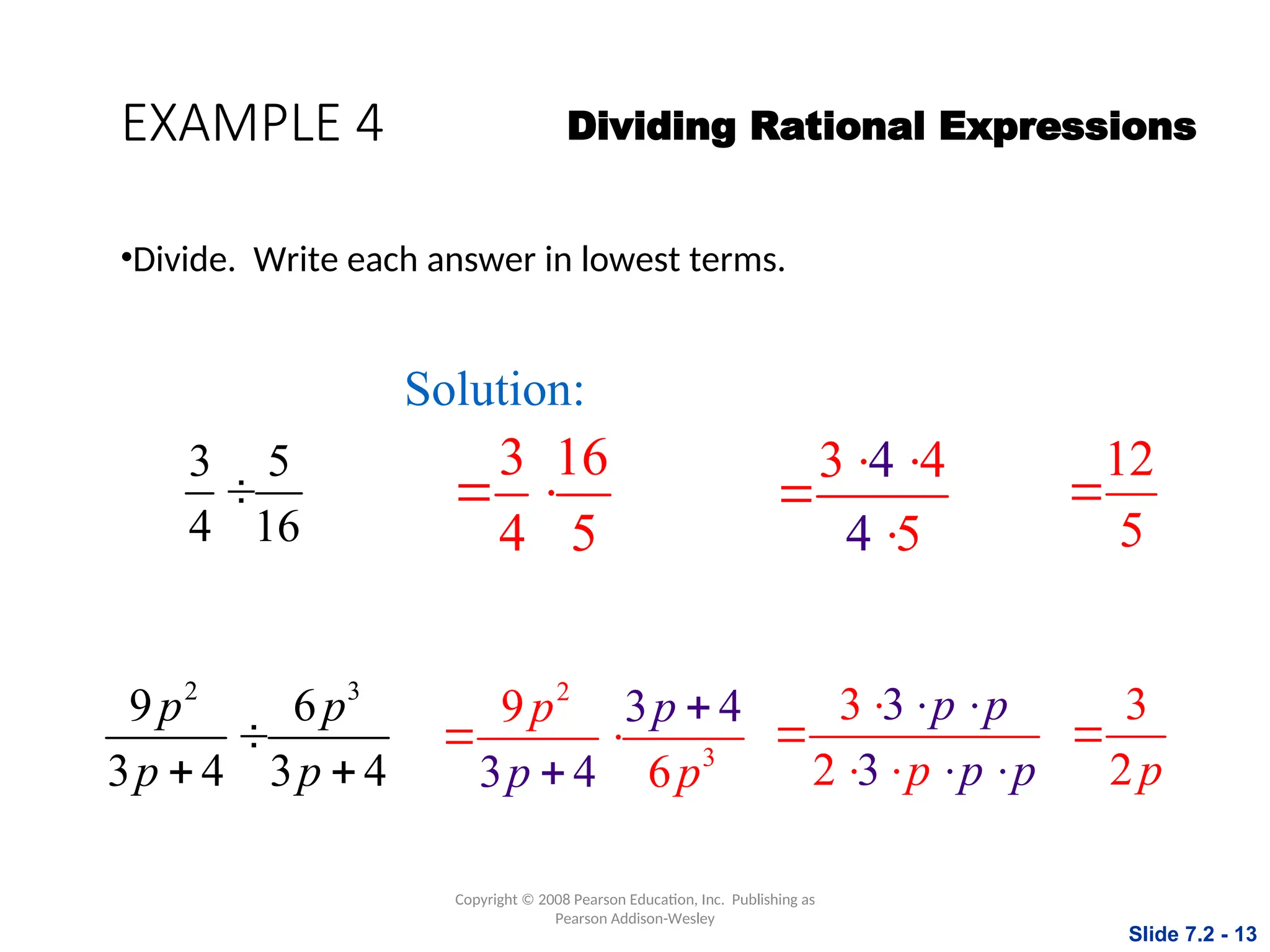 R.5 day2 Multiplying and Dividing Rational Expressions.ppt