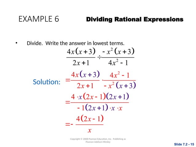 R.5 day2 Multiplying and Dividing Rational Expressions.ppt