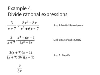 R.5 day2 Multiplying and Dividing Rational Expressions.ppt