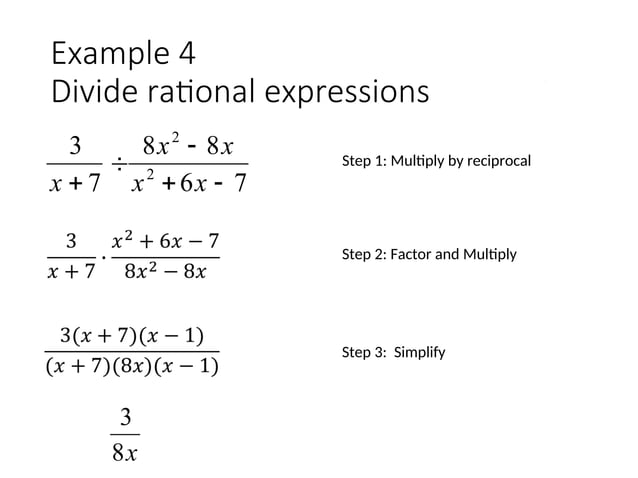 R.5 day2 Multiplying and Dividing Rational Expressions.ppt
