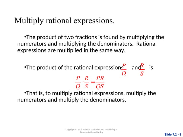 R.5 day2 Multiplying and Dividing Rational Expressions.ppt