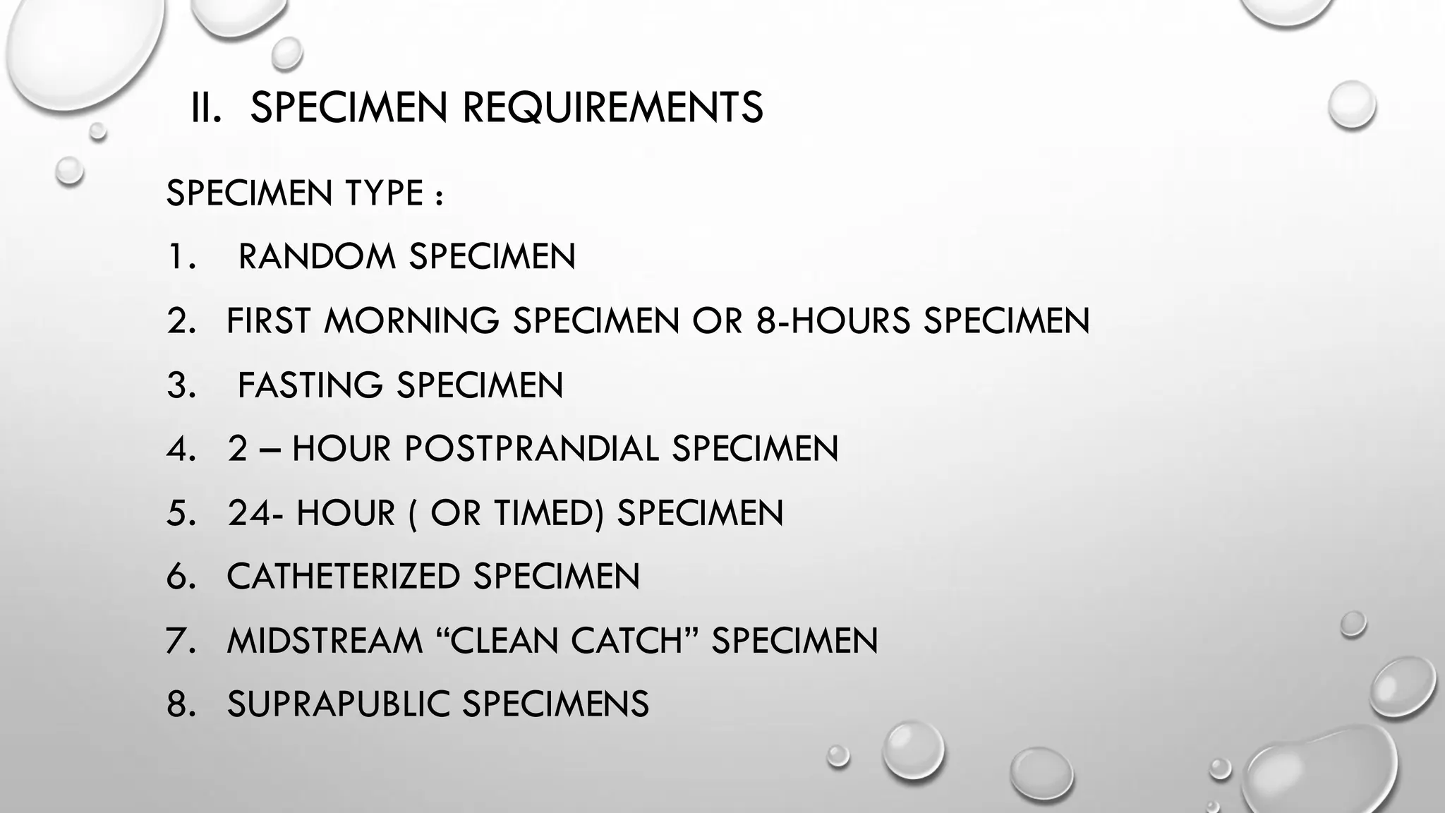 CLT - Urine Sample collection and processing | PDF