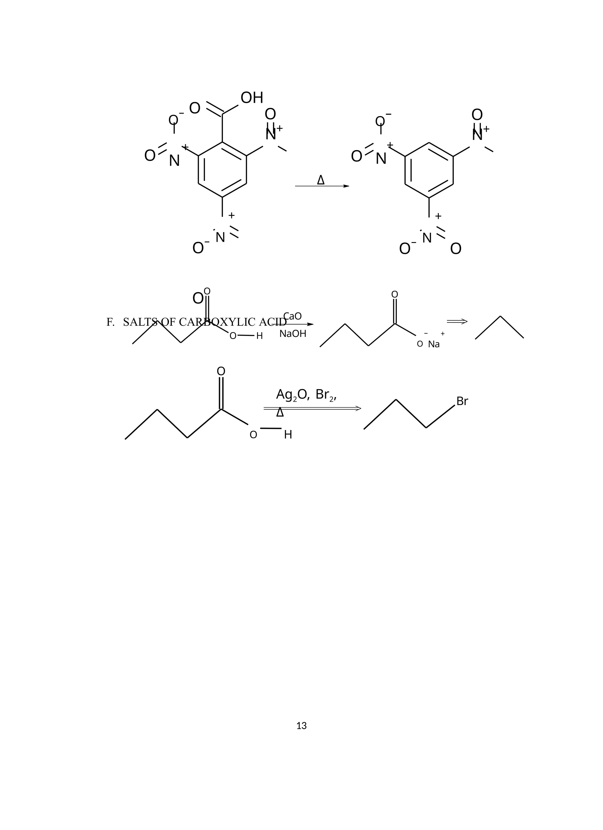 chemistry - carboxylic acids and their reactions. | PDF