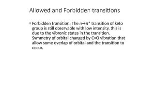 PHYSICAL CHEMISTRY - ELECTRONIC SPECTROSCOPY | PPTX
