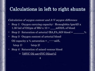 R. Suresh Kumar-HEMODYNAMIC AND OXIMETRIC STUDY.ppt