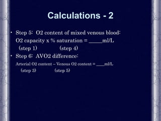 R. Suresh Kumar-HEMODYNAMIC AND OXIMETRIC STUDY.ppt