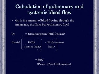 R. Suresh Kumar-HEMODYNAMIC AND OXIMETRIC STUDY.ppt