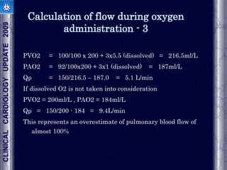 R. Suresh Kumar-HEMODYNAMIC AND OXIMETRIC STUDY.ppt