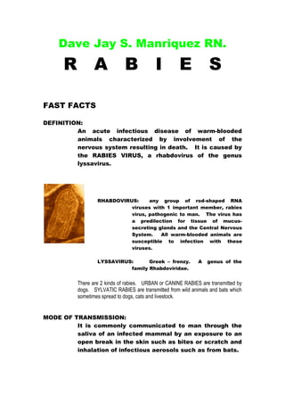 Name Of Rabies Virus