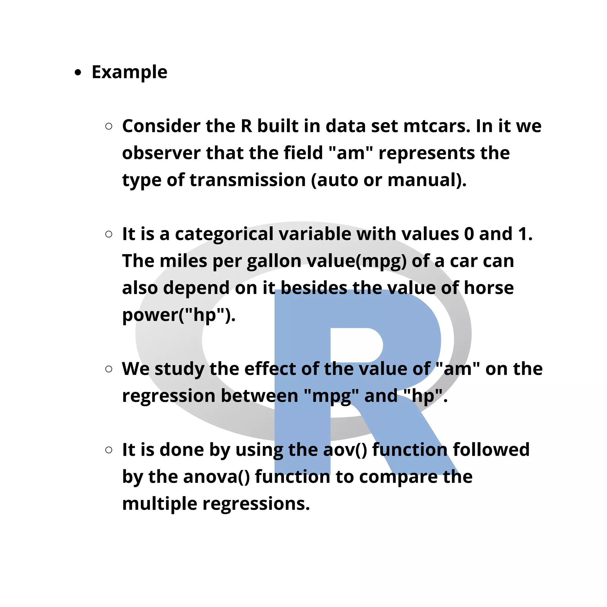R analysis of covariance | PDF
