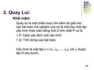 Đệ Quy, Quay Lui, Nhánh Cận | PDF