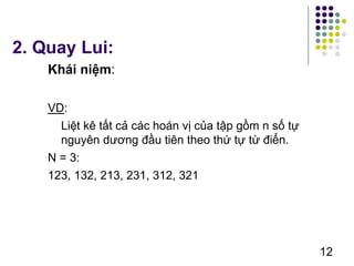 Đệ Quy, Quay Lui, Nhánh Cận | PDF