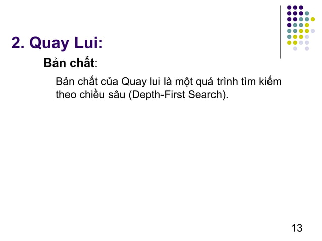 Đệ Quy, Quay Lui, Nhánh Cận | PDF