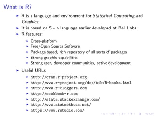 R basics | PPT
