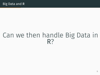 R the unsung hero of Big Data | PPT