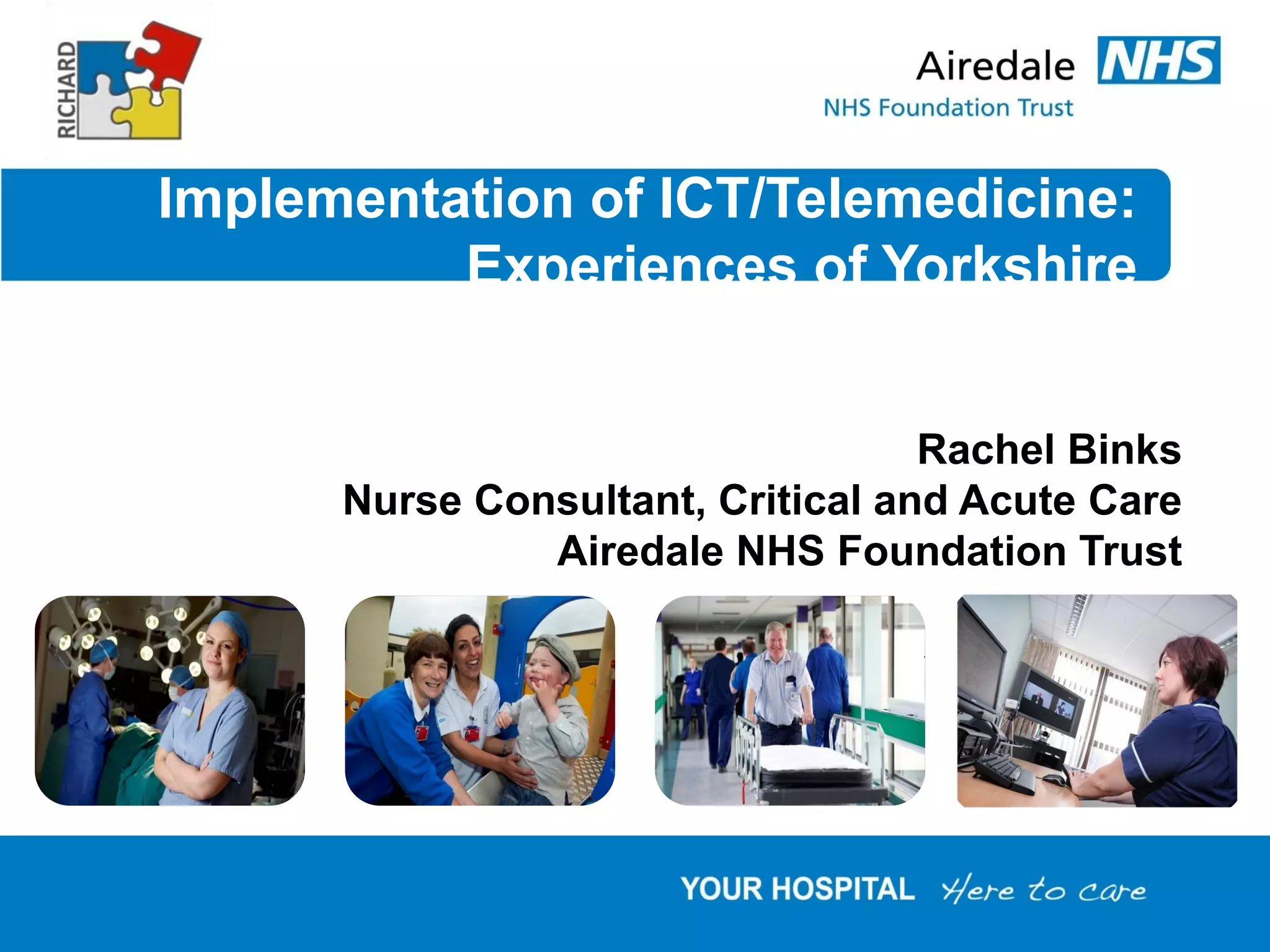 R. binks implementation of ict telemedicine-experiences of yorkshire | PDF
