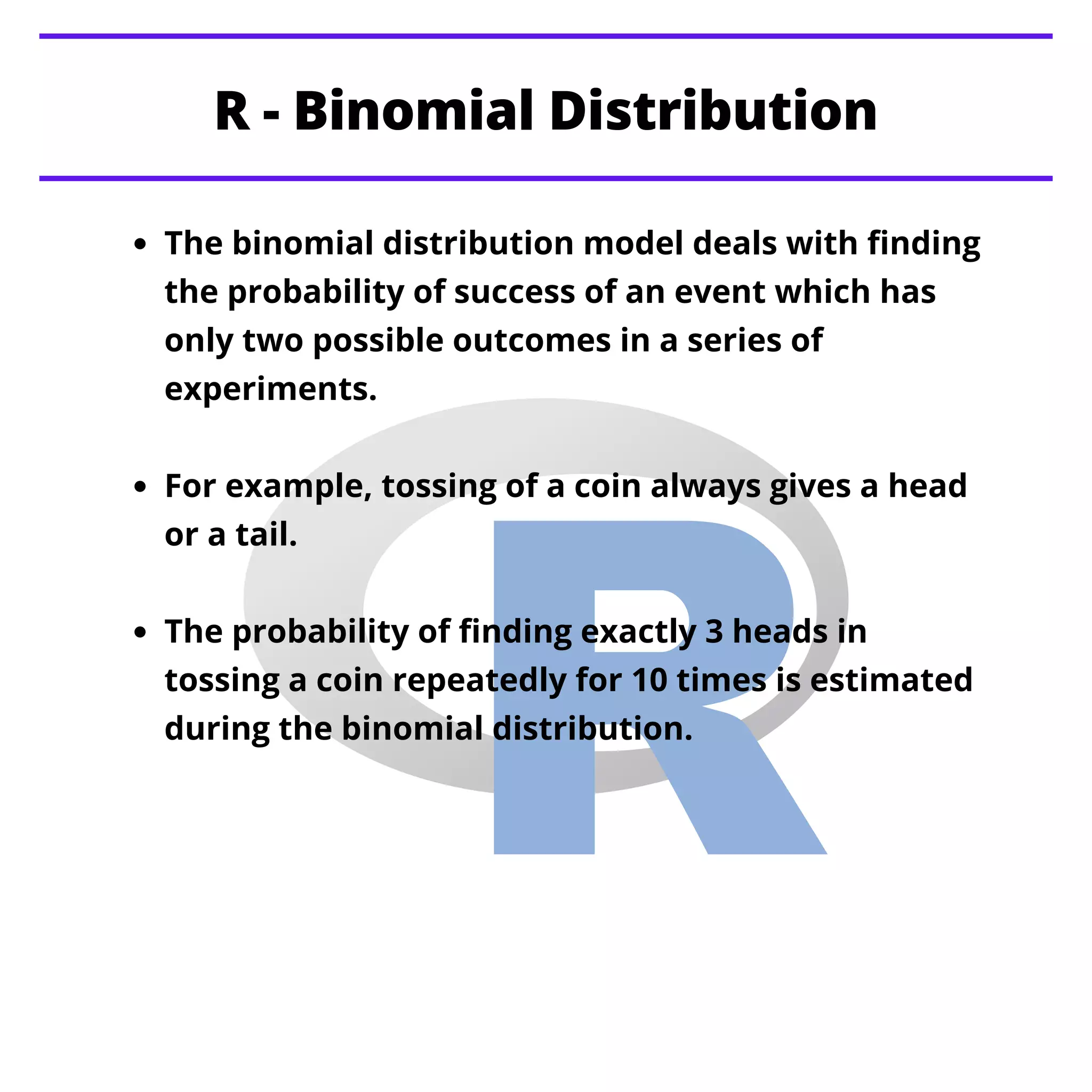 R - binomial distribution | PDF