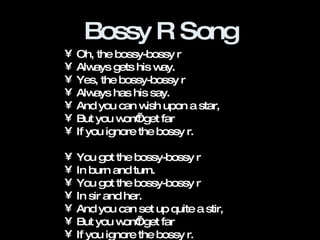 R Controlled Vowel Pronunciation | PPT