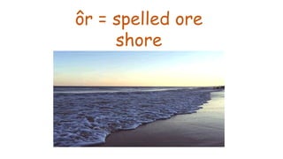 R-controlled vowel Sound words with .pptx