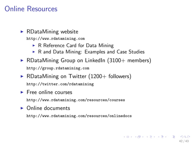 An Introduction to Data Mining with R | PDF | Social Networking | Internet